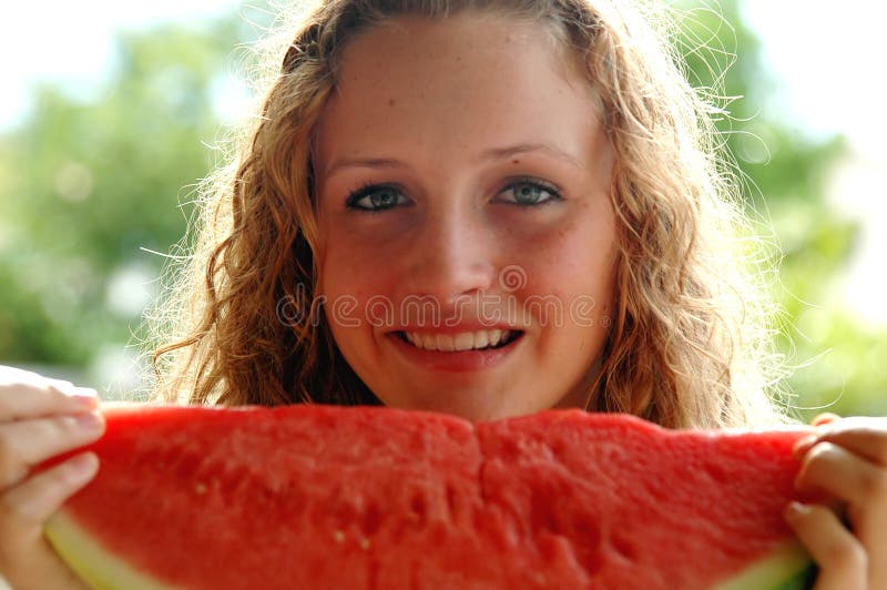 Watermelon stock photo. Image of food, field, green, summer - 15632334