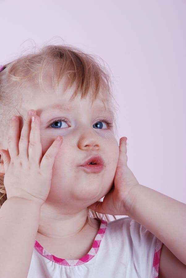 Girl in a hat stock image. Image of justekb, hands, color - 83260377