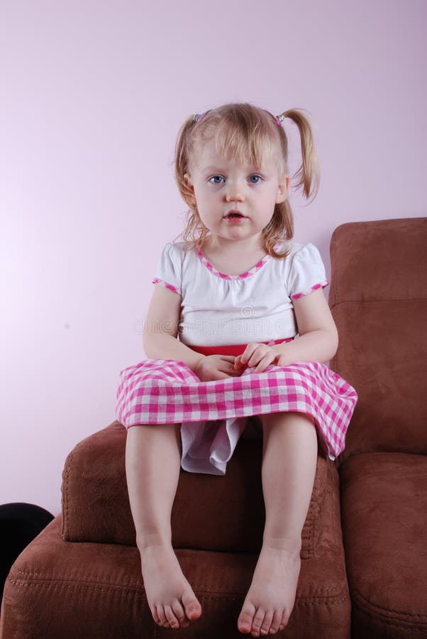 Wee girl stock image. Image of hair, sleep, elastic, lovely - 83259623