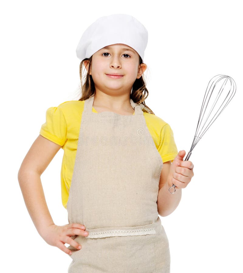 Girl with whisk stock image. Image of children, bright - 27945147