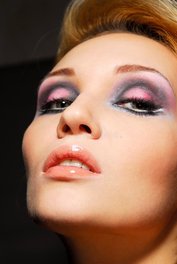 Girl Wiht Tempting Look & Stock Image - Image of pearl, elegance: 2186465