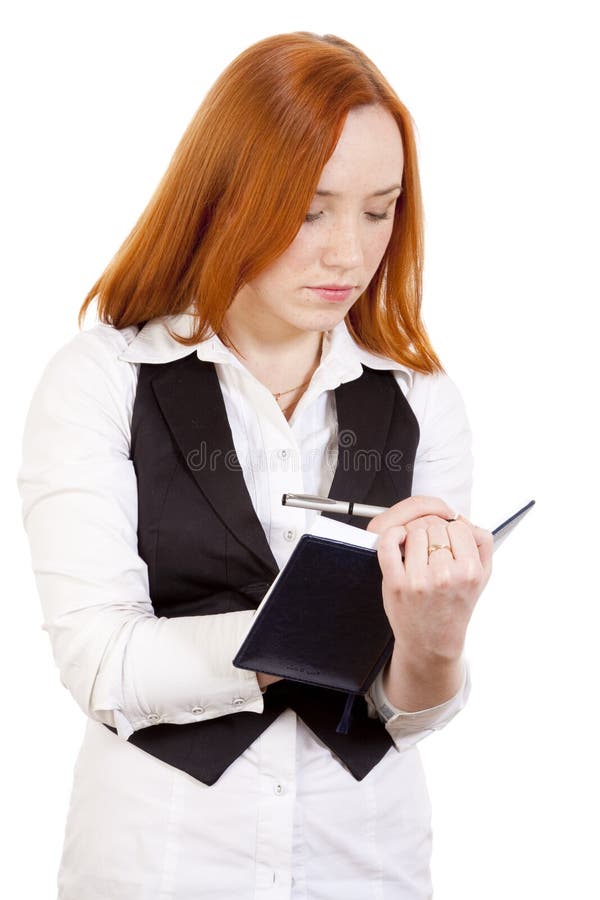 Girl writing in diary stock image. Image of lifestyle - 13274273