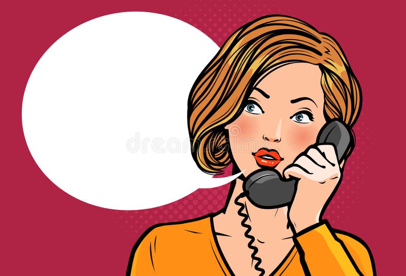 Telephone Conversation Stock Illustrations 25 208 Telephone