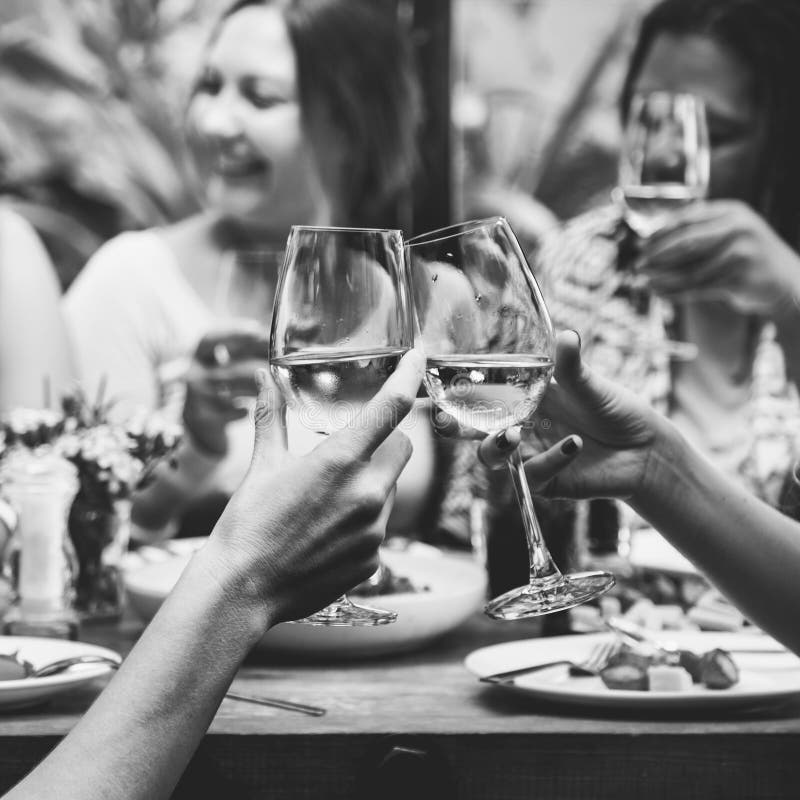 Girlfriends Meetup Hangout Dining Concept Stock Photo - Image of lunch ...