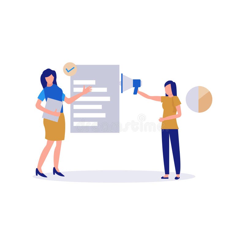 Announcement Girls Stock Illustrations – 1,935 Announcement Girls Stock ...