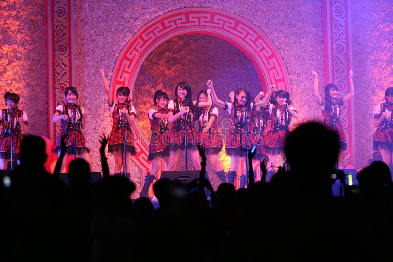 Girls band editorial stock image. Image of java, songs - 45079739