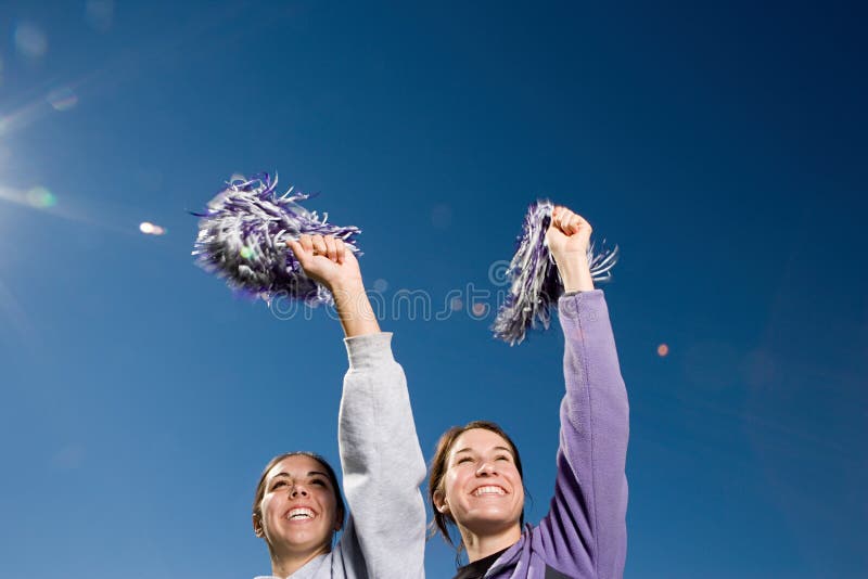 Girls cheerleading stock photo. Image of adult, cheering - 62810724
