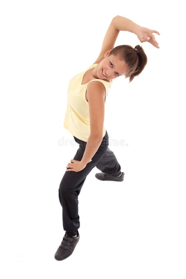 Girls dancing stock image. Image of white, dancing, smiling - 20463985