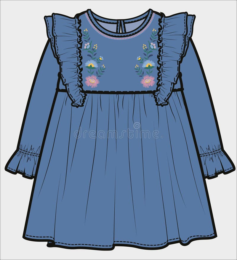 Frilly Dress Stock Illustrations – 479 Frilly Dress Stock Illustrations ...
