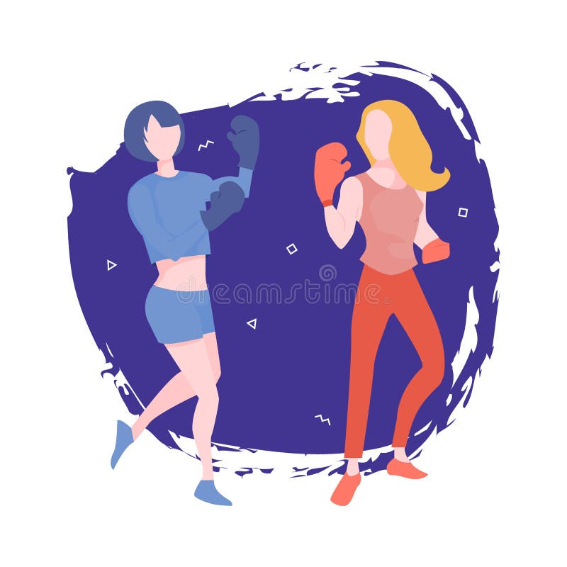 Girls fight stock image. Image of fight, young, people - 39800829