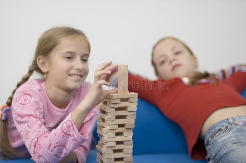 Girls / game / white stock image. Image of girl, human - 285895