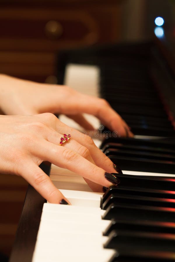 Girls Hands Playing The Piano Stock Photo - Image of closeup, hands ... Girls Hands Playing The Piano Stock Photo - Image of closeup, hands ...