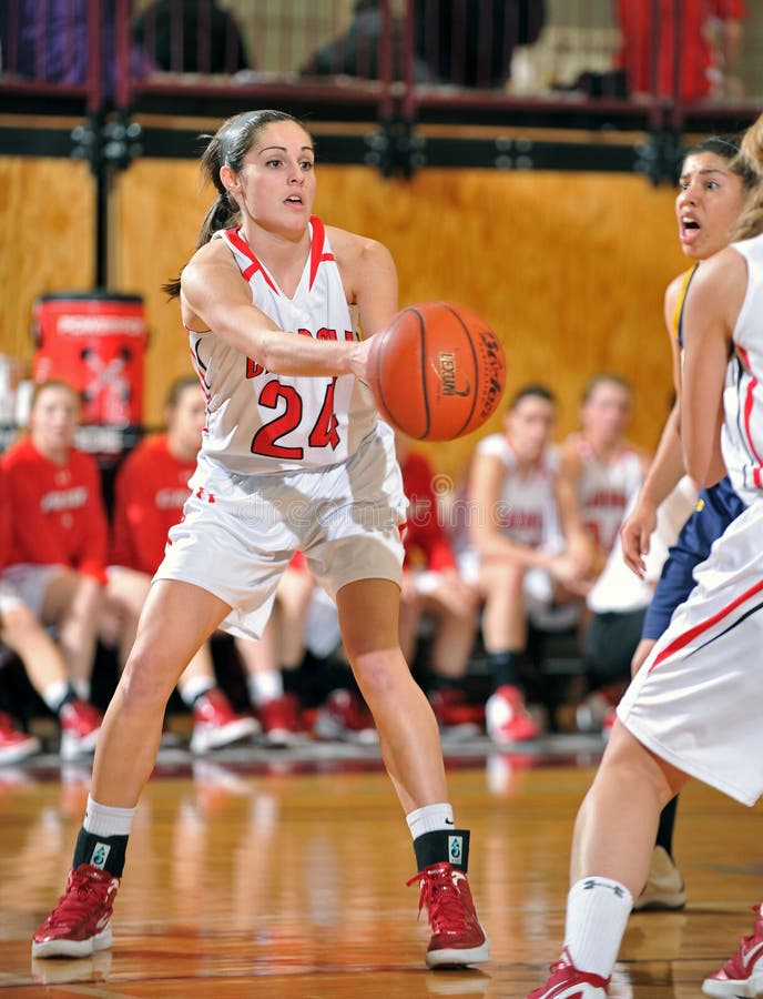 Girls High School Basketball Editorial Photography - Image of athlete ...