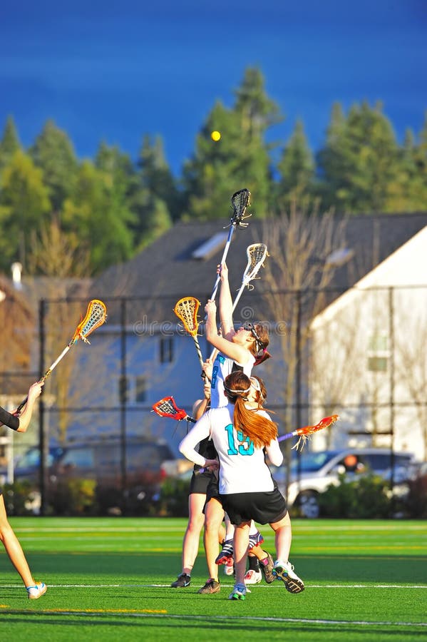 Girls Lacrosse draw editorial photography. Image of sport - 19008647