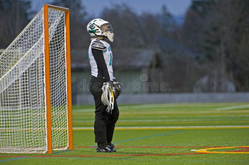 Girls Lacrosse Goalie editorial photo. Image of athletics - 8656826