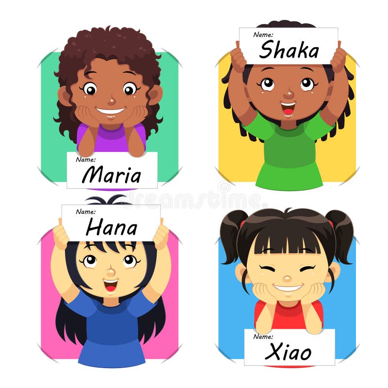 Cute Name Tag Stock Illustrations – 2,812 Cute Name Tag Stock ...