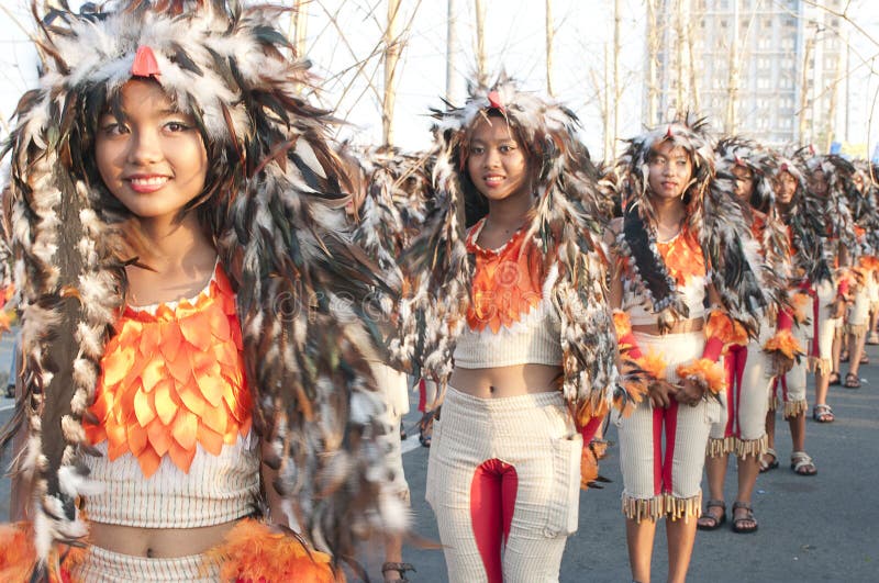 Girls in a parade editorial stock image. Image of fashion - 25997374
