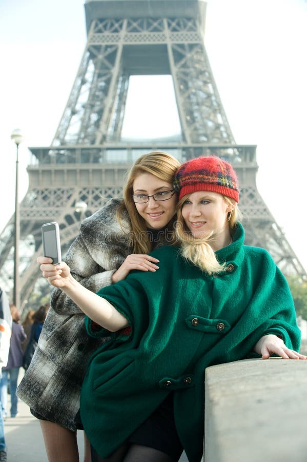 Girls in Paris stock image. Image of destination, lady - 11784893
