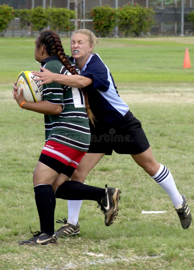 Girls Rugby Try editorial photography. Image of sport - 4678372