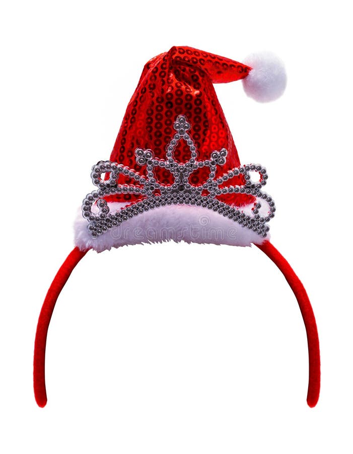 Girls Santa Hat stock image. Image of christmas, crown - 270804151
