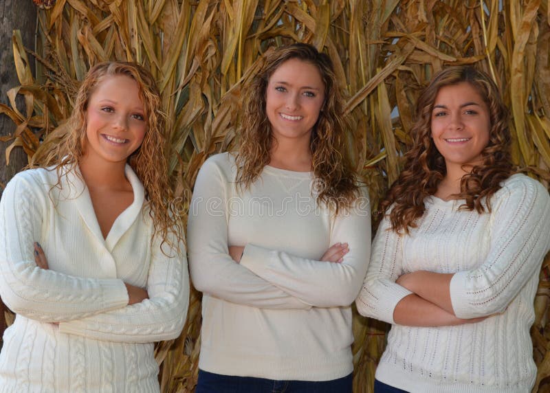 The three dames stock photo. Image of europe, ladies - 82948060