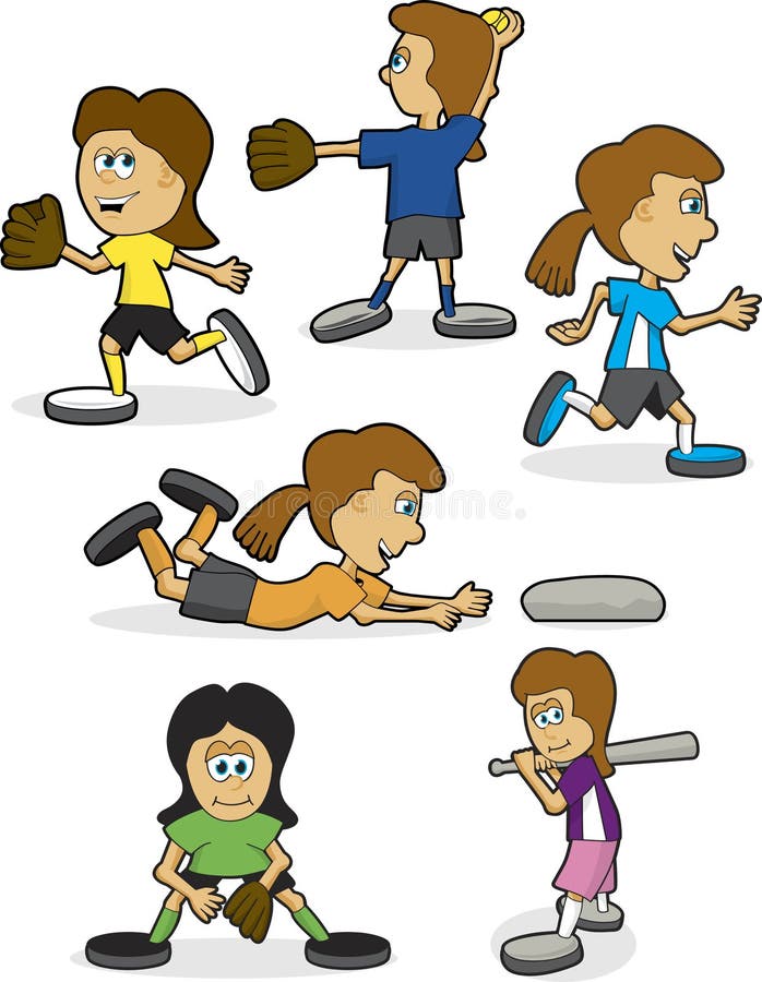 Free Animated Softball Clipart Catch
