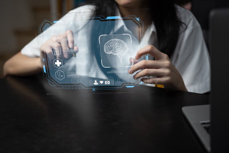 Girls Study Science and Medicine in a Modern, Technological World of ...