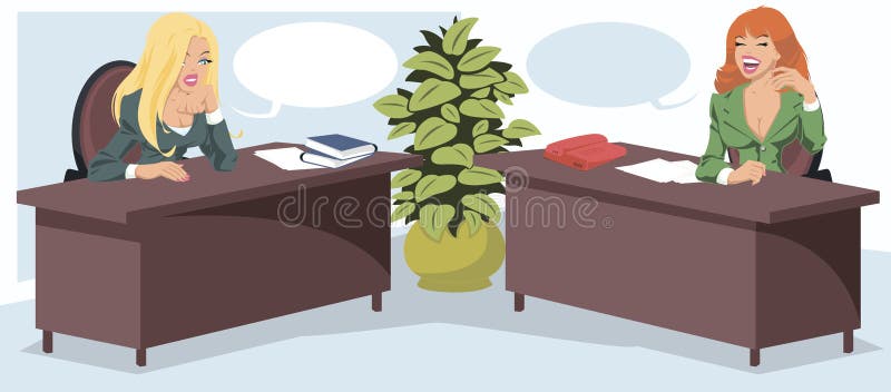 Talking Comic Girls Stock Illustrations – 286 Talking Comic Girls Stock ...