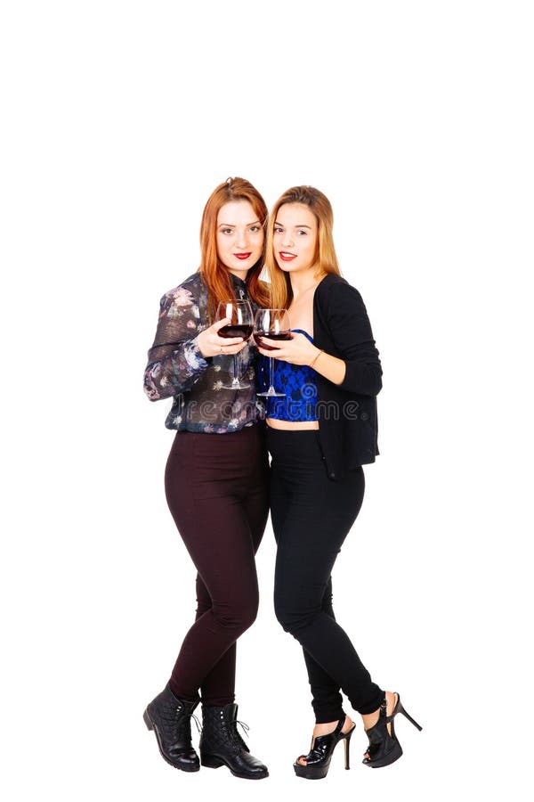 Girls toasting stock photo. Image of white, celebrating - 55073872