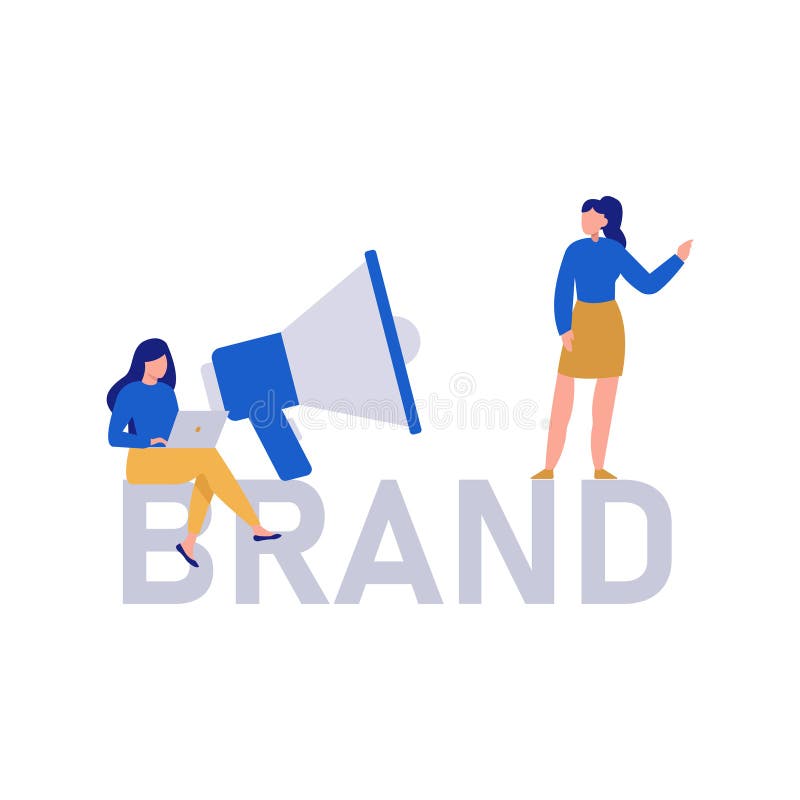 A Group of Girls Collaborates on Brand Marketing, Brainstorming ...