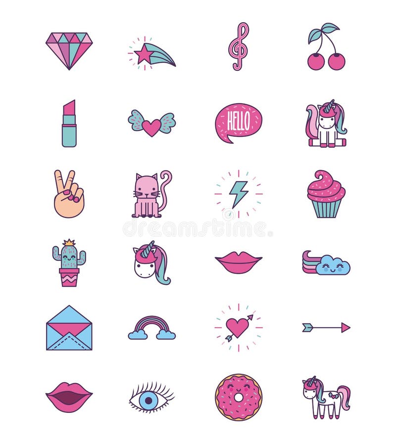 Girly Stock Illustrations – 106,622 Girly Stock Illustrations, Vectors ...