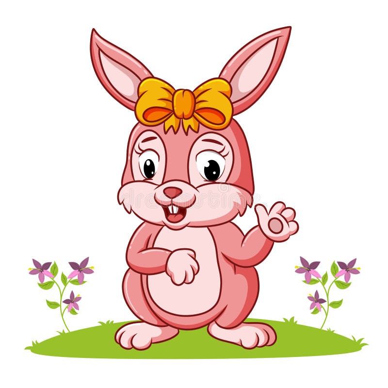 Girly Rabbit Stock Illustrations – 759 Girly Rabbit Stock Illustrations ...