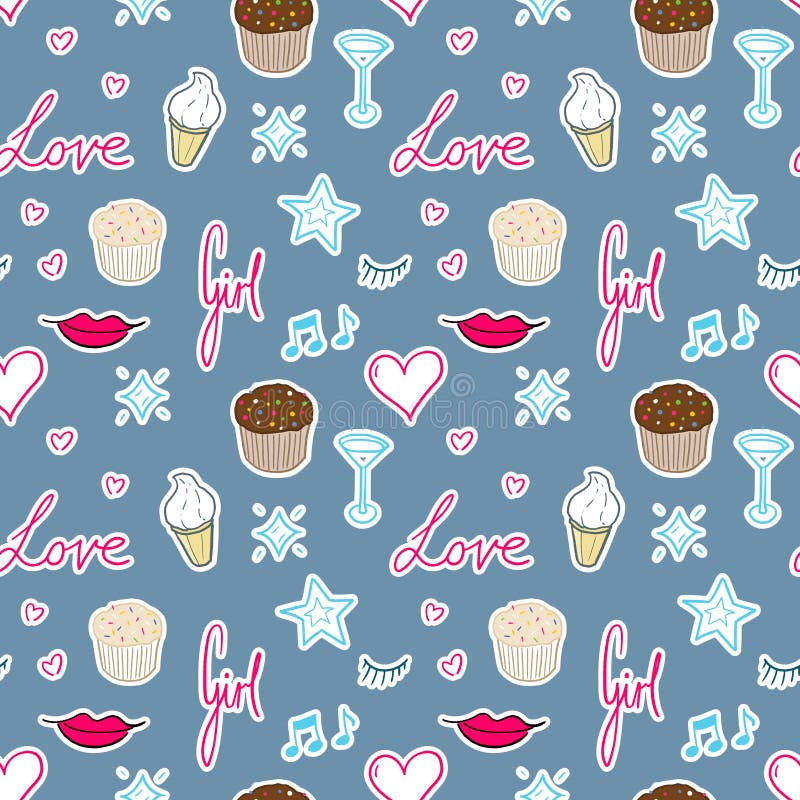 Girly Texture Stock Illustrations – 10,270 Girly Texture Stock ...