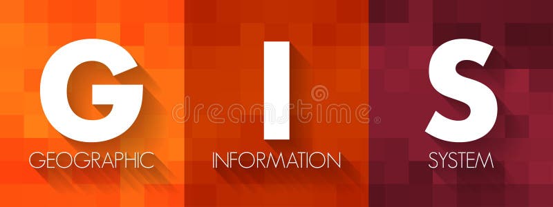 GIS Geographic Information System - Type of Database Containing ...