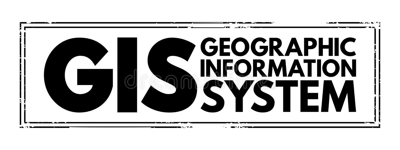 Geographic Information System Gis Stock Illustrations – 198 Geographic ...