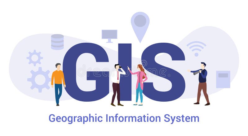Gis Icon Stock Illustrations – 307 Gis Icon Stock Illustrations ...