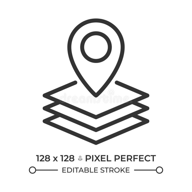 Gis Icon Stock Illustrations – 276 Gis Icon Stock Illustrations ...