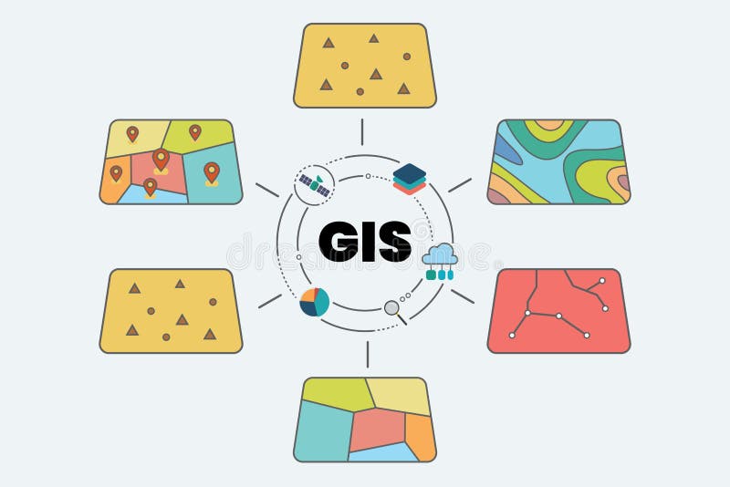 Gis Icon Stock Illustrations – 215 Gis Icon Stock Illustrations ...