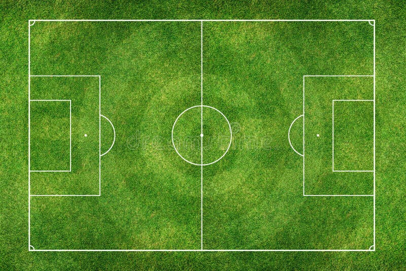 Gisement Vert De Stade De Football Photo stock - Image du vert, vide ...