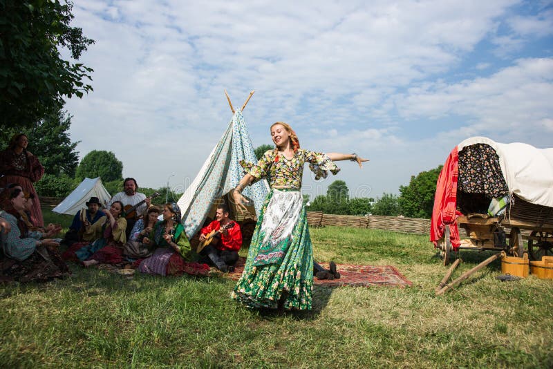 Camp Gitan Photos libres de droits et gratuites de Dreamstime