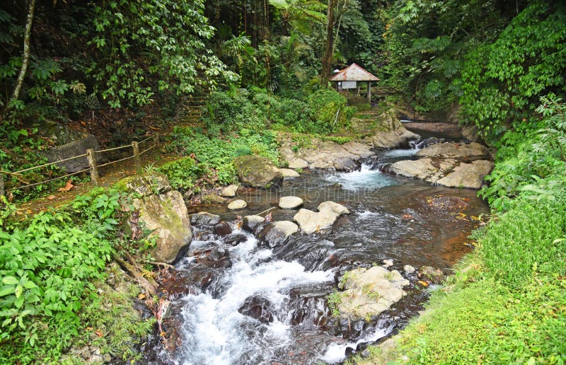 Gitgit Waterfall at Singaraja Regency of Bali - Indonesia Stock Photo ... Gitgit Waterfall at Singaraja Regency of Bali - Indonesia Stock Photo ...