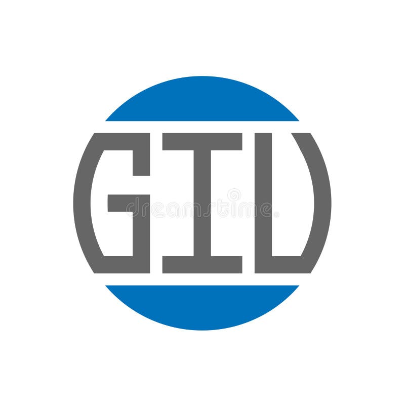 GIU Letter Logo Design on White Background. GIU Creative Initials ...