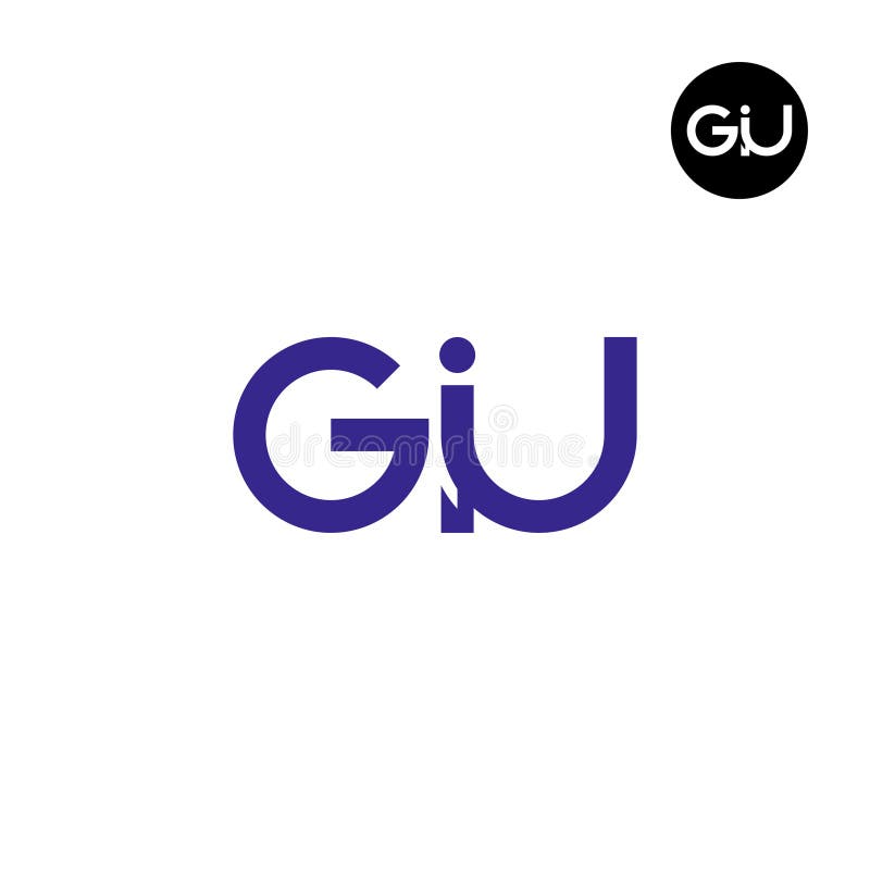 Giu Monogram Stock Illustrations – 8 Giu Monogram Stock Illustrations ...