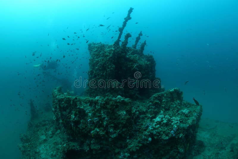 Giuseppe Dezza-Schiffbruch stockfoto. Bild von adria - 90158786