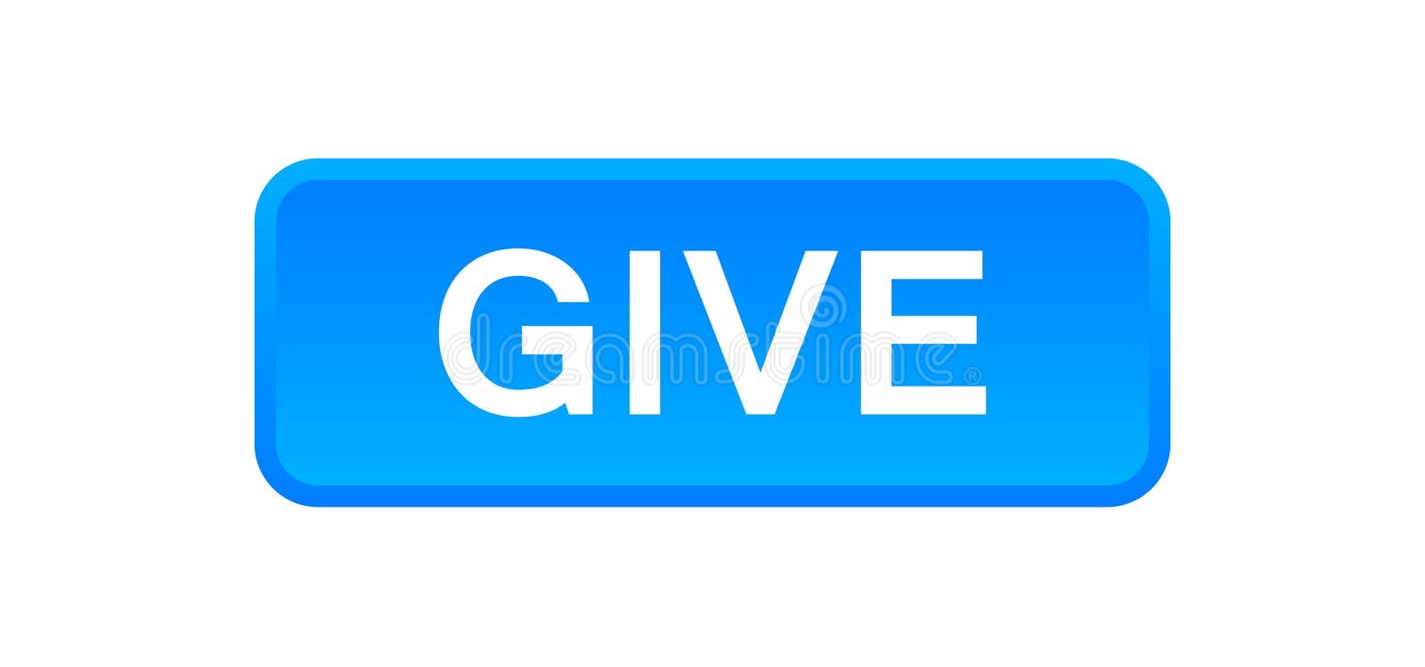 Give button stock vector. Illustration of giving, donate - 178638440
