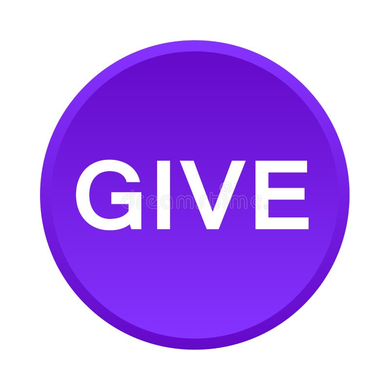 Give button stock vector. Illustration of giving, donate - 178638440