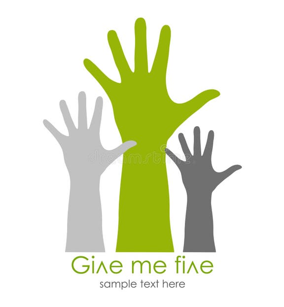 Give Me Five Stock Illustrations – 182 Give Me Five Stock Illustrations ...