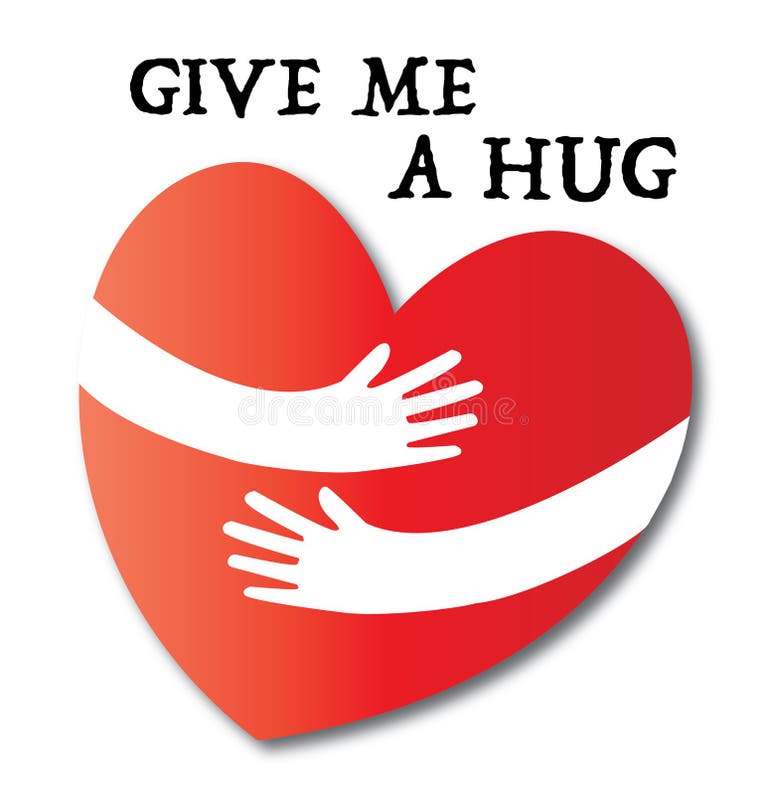Heart Arms Hug Stock Illustrations – 797 Heart Arms Hug Stock ...