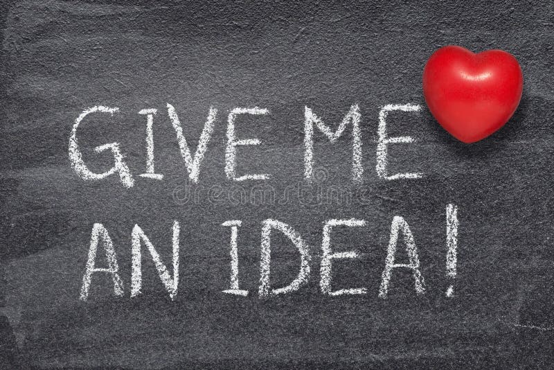Give me an idea heart stock image. Image of inspiration - 325432735