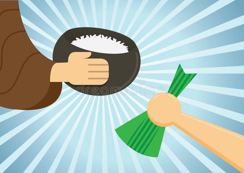 Give for merit stock vector. Illustration of faith, believe - 59074548